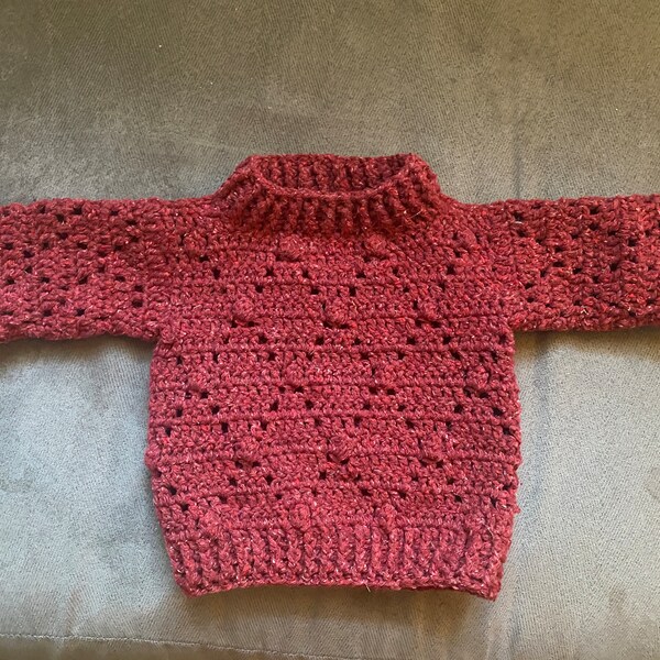 Crochet PATTERN Diamond Sweater child Sizes 0-6m up to 9-10years ...