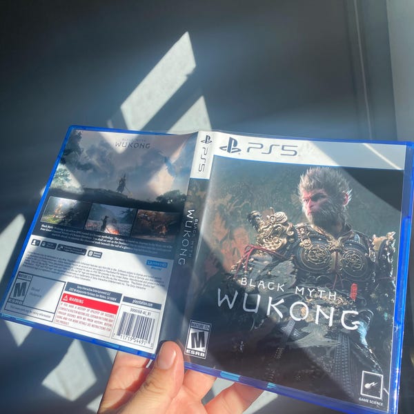 Custom Replacement Case Black Myth Wukong Standard or Deluxe - No Game ...