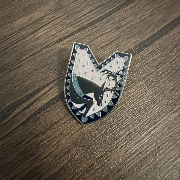Abhorsen Inspired Saraneth Bell Fan Enamel Pin - Etsy