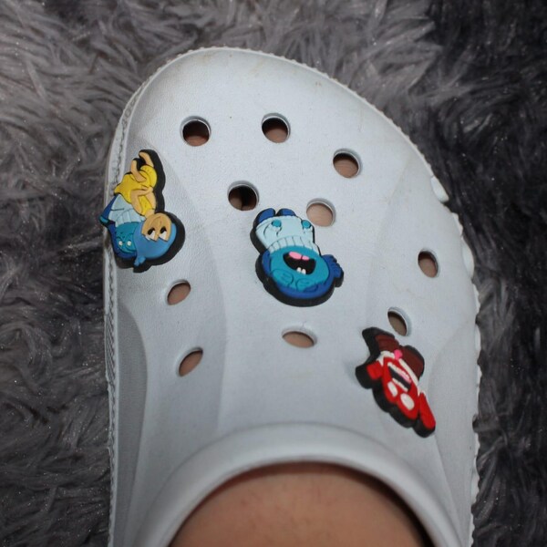 SUPER Elmo! Sesame Street Crocs Charms - Etsy UK