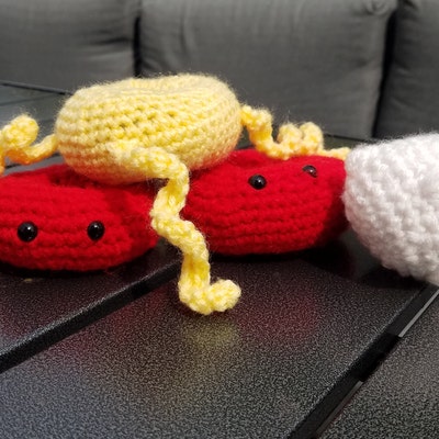 Blood Cell Amigurumi Trio Crochet Pattern Bundle - Etsy