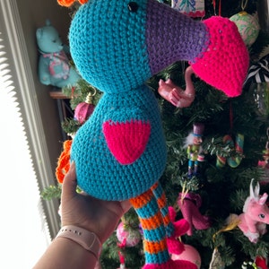Dodo Bird, Dodo Bird Doll, Dodo Bird Toy, Crochet Dodo Bird, Crochet ...