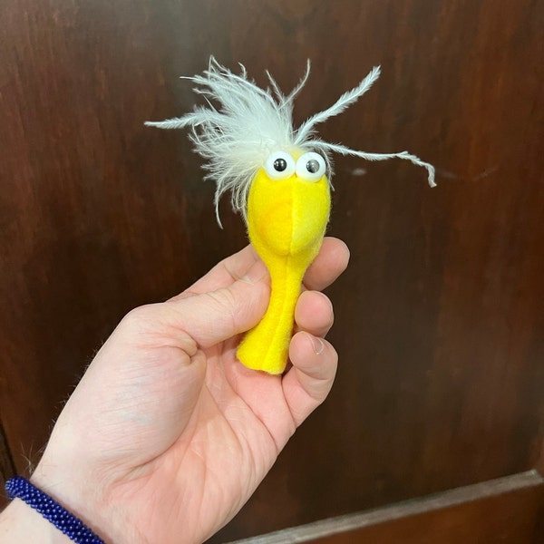 Hand Puppet Candy Corn Puppet Professional Black Light Puppet - Etsy