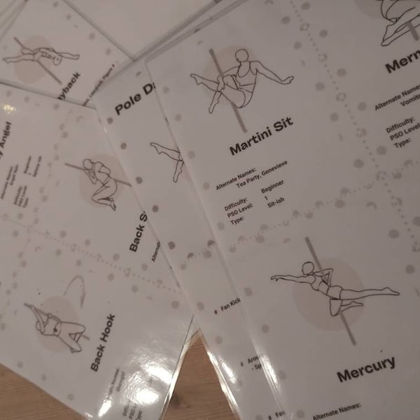 Pole Planner Jul 2024 June 2025 | A5 & A6 Format Printable, SMART Goal ...