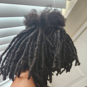 60 Anwi Textured Locs Made From 100% Human Hair Sizes 0.4cm & 0.5cm, - Etsy