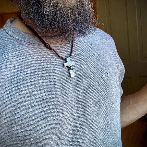 100% Pure Silver Jerusalem Cross / Crusader Cross Pendant. Made in ...