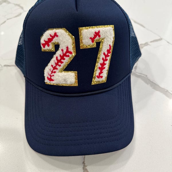 Custom Baseball Hat | Baseball Hat | Number Baseball Hat | Baseball Mom ...