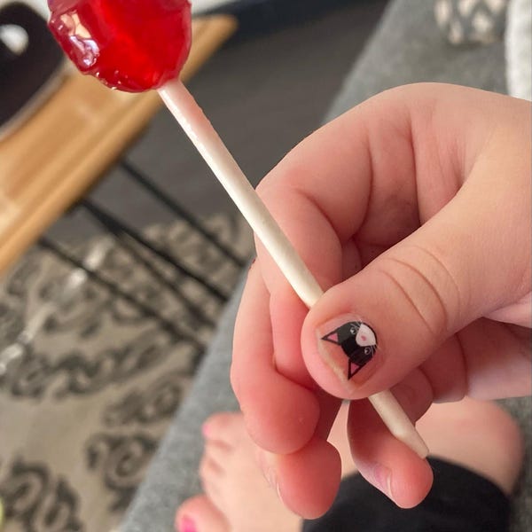 Raspberry Modern French Heat Activated Nail Wraps - Etsy