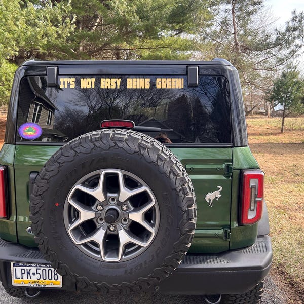 Leopard Print Rear Quarter Window Decals Fits 2021+ Bronco Sport - Etsy