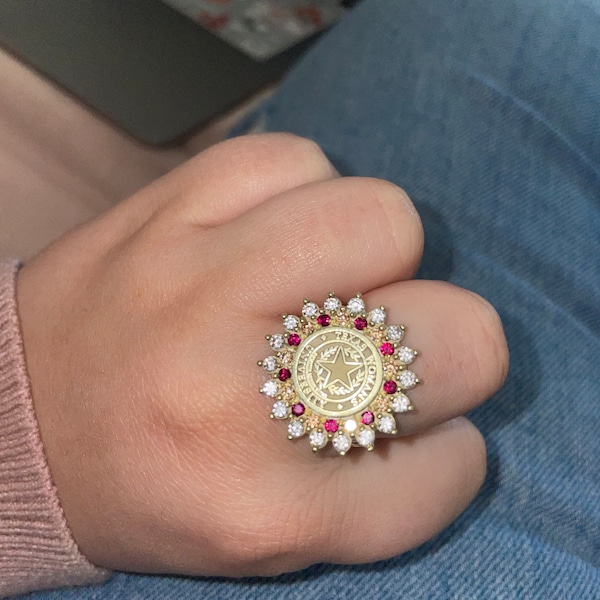 College Ring, University Ring, Graduation Gift, Graduation Ring, Woman ...