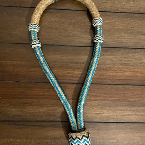 Handmade Bosal Set 40 Plaits Rawhide Natural & Black Bosal - Etsy