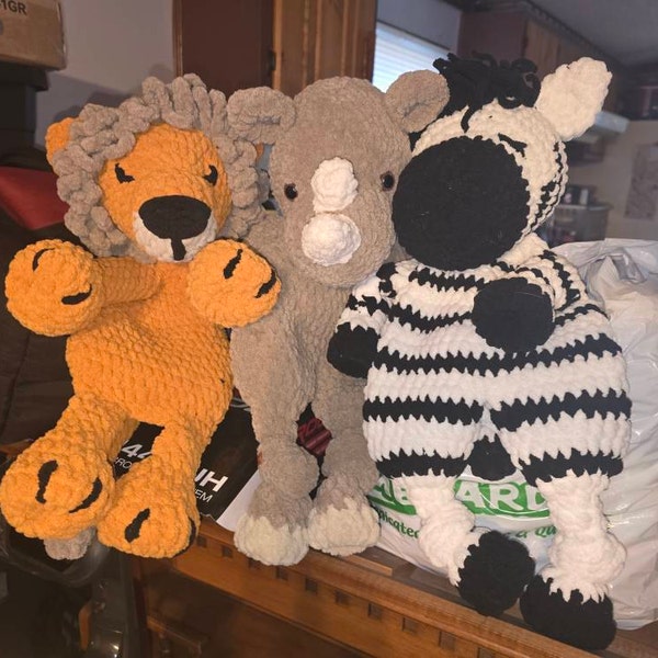 Sleepy Lion Rag Doll Crochet Pattern / Ragdoll / Zoo Animals / Safari ...