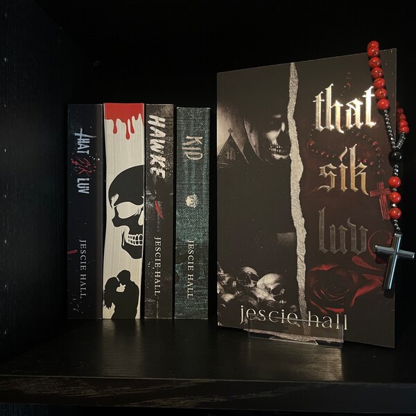 Jescie Hall That Sik Luv Custom Made Sprayed Edge Books More Books Available Etsy
