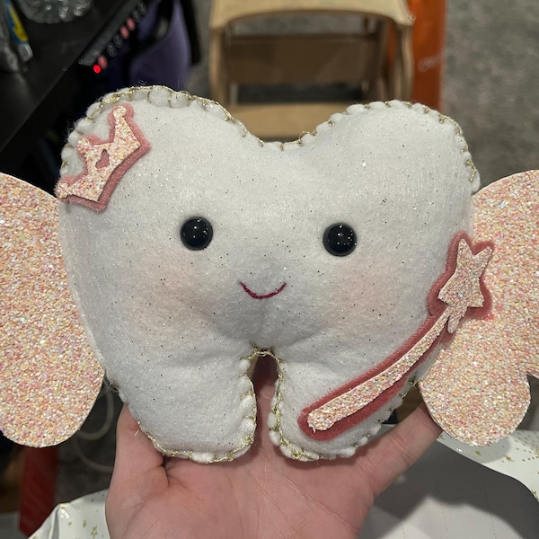 Personalized Tooth Fairy Pillow for Lost Tooth - Etsy