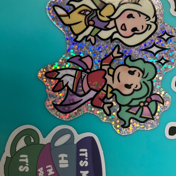 FF5 VINYL Stickers - 4x6" Sticker Sheet - Waterproof Vinyl Decals - Etsy