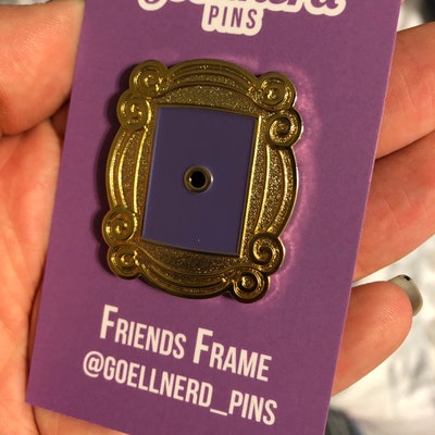 Friends Frame Enamel Pin Monica's Door Frame Friends TV Show Friends ...