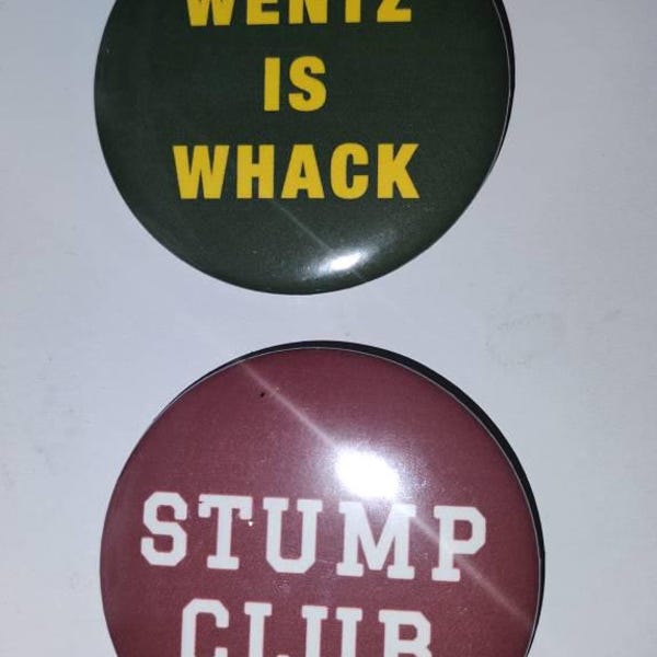 Wentz is Whack and Stump Club Fall Out Boy 32mm and 58mm Pins - Etsy