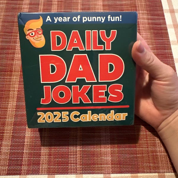 2026 Dad Joke Calendar - Daily Dad Jokes That Will Keep Dad Laughing ...