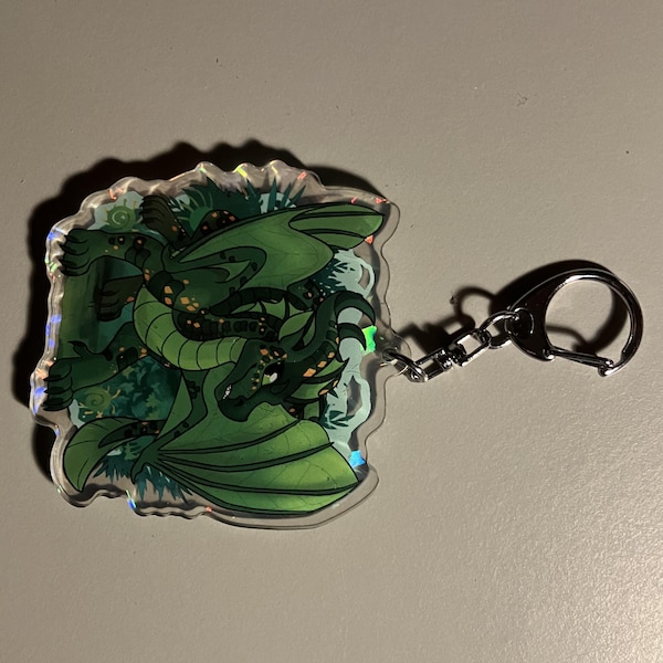 The Lost Continent [ Wings of Fire WOF Acrylic Charm ] - Etsy