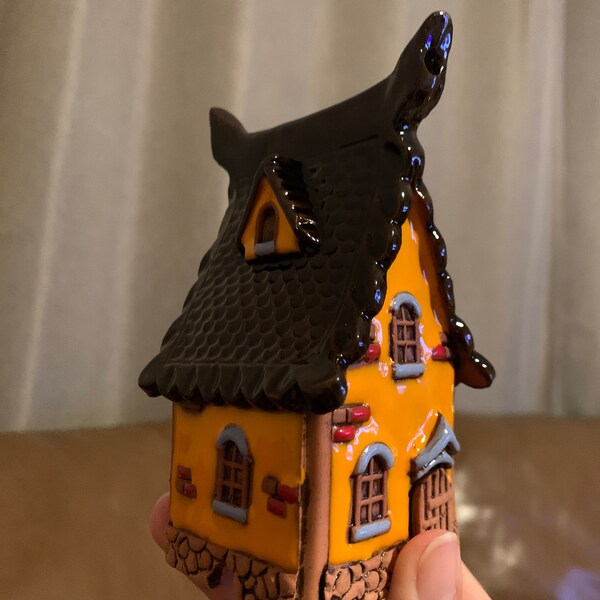 Ceramic Incense House. Handmade Incense Holders. Incense Cone Burner ...