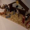 Nativity Straw Mat Table Runner Nativity Scene Manger Straw - Etsy
