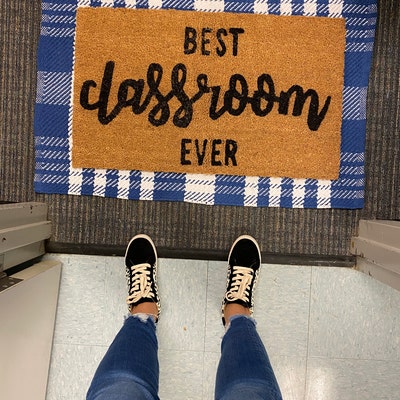Best Classroom Ever Doormat Cute Teacher Themed Doormat - Etsy