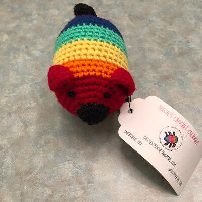 Wombat Amigurumi Plush Animal Desk Ornament Amigurumi Stuffy - Etsy