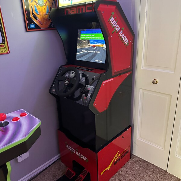 Arcade 1up RIDGE RACER NAMCO Decal - Etsy