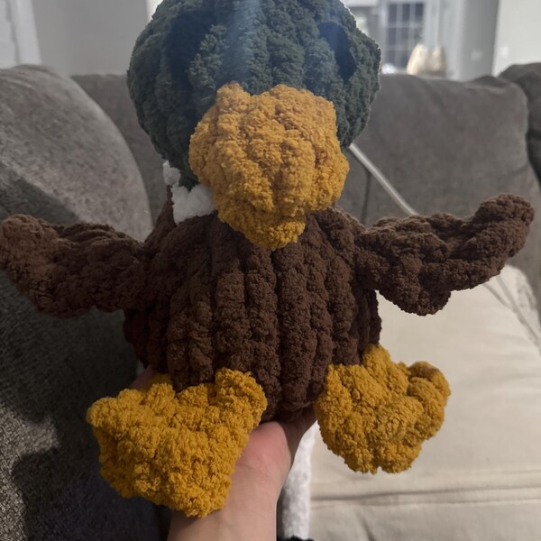 Fingerknit Chunky Elephant Plushie Pattern With Video Tutorial Elephant ...