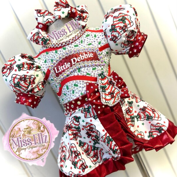 Christmas Tree Cake Icing Seamless Pattern File, Debbie Cakes Seamless ...