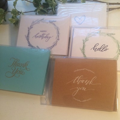 A2 Clear Plastic Greeting Card Boxes set of 25, 4-1/2 X 5-7/8, Choice ...