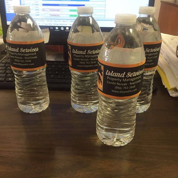 Custom Water Bottle Labels - Personalized Water Bottle Labels ...