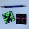 Minecraft Creeper, Enderman - Embroidered Iron on Patch - Etsy UK
