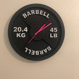 Fake Weights 1 Pair 45lb Barbell Prop Weights Set No Returns - Etsy