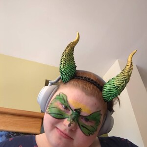 Realistic Dragon Horns / Dragon Headband for Cosplay / Dragon - Etsy