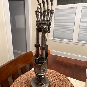 Wall-e Recycled Scrap Metal Statue,handmade Steel,cartoon Inspired.made ...