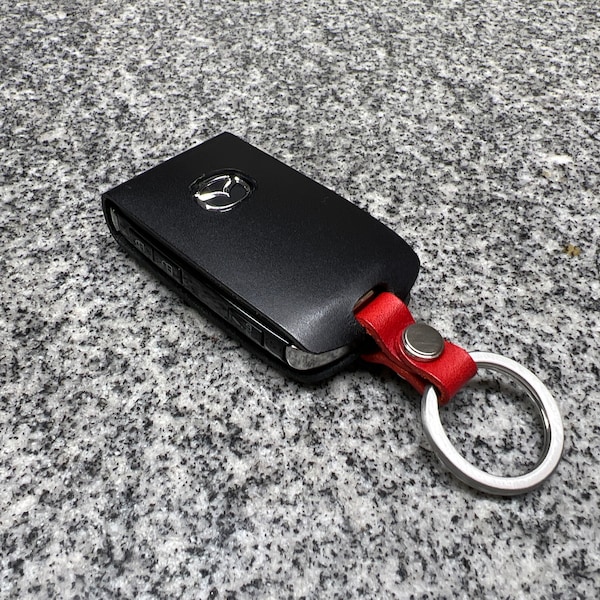Mazda Series Leather Key Fob Cover Mazda 3, CX-30, CX-5, Mazda 6 - Key ...