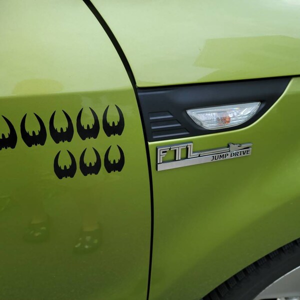 FTL Faster Than Light Jump Drive - Battlestar Galactica Car Emblem ...