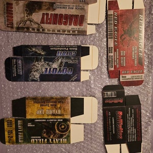 Resident Evil 4 Remake Ammo Cardboard Boxes for Leon S. scott Kennedy ...