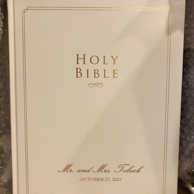 NIV Personalized Family Holy Bible Engraved Bible Religious - Etsy