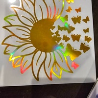 Vine and Leaf Sticker, Plant Sticker, Plant Decal, Car Window Decal ...