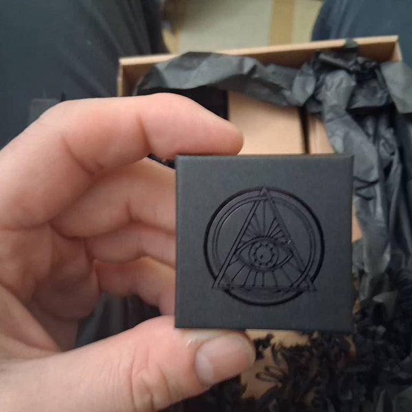 Runic Pen - Engraved Mahogany and Brass - Gel Ink - Ideal Gift for D&D ...