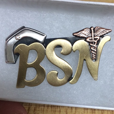 BSN Pin BSN Brooch BSN Pinning Ceremony Nurse Gift - Etsy