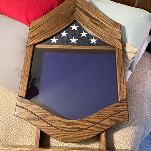 Air Force Logo E8 Senior Master Sergeant Shadow Box 3x5 - Etsy