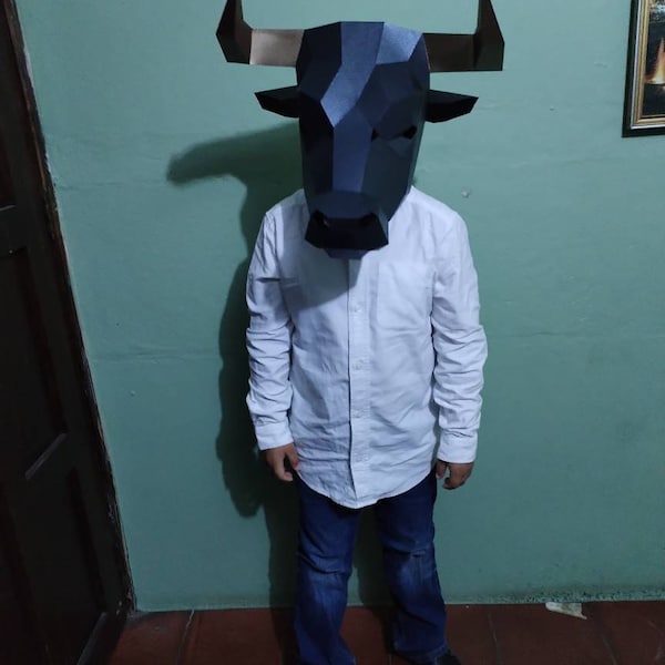 Make Fox Mask,diy Animal Head,3d Polygon Masks,instant Pdf Download ...