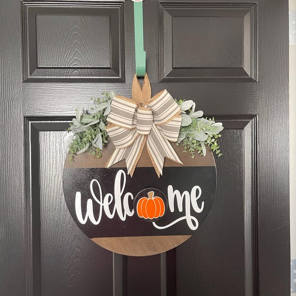 Front Door Decor | Interchangeable Sign | Interchangeable Holidays ...