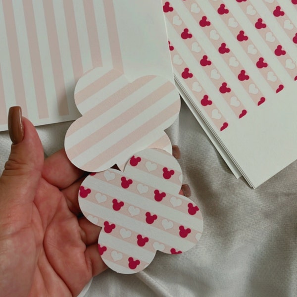 Mini Pink Digital Paper - Etsy