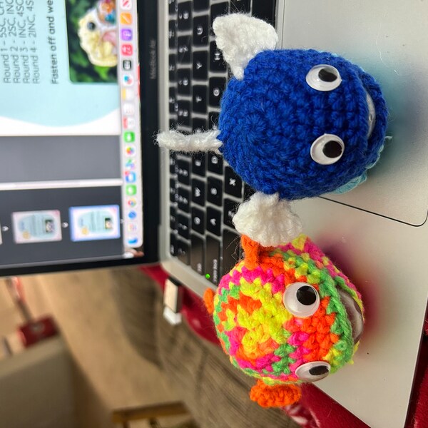 Crochet Pattern: Pudge the Pufferfish Crochet Stressball (no Sew) - Etsy