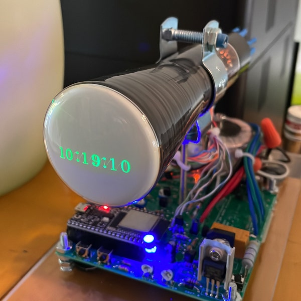 World's Smallest Oscilloscope Clock Scope Clock Cathode Ray Tube, With ...