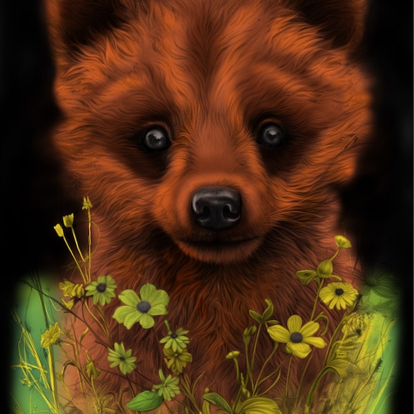 40 Cute Baby Animals Grayscale Coloring Pages | Printable Adult ...